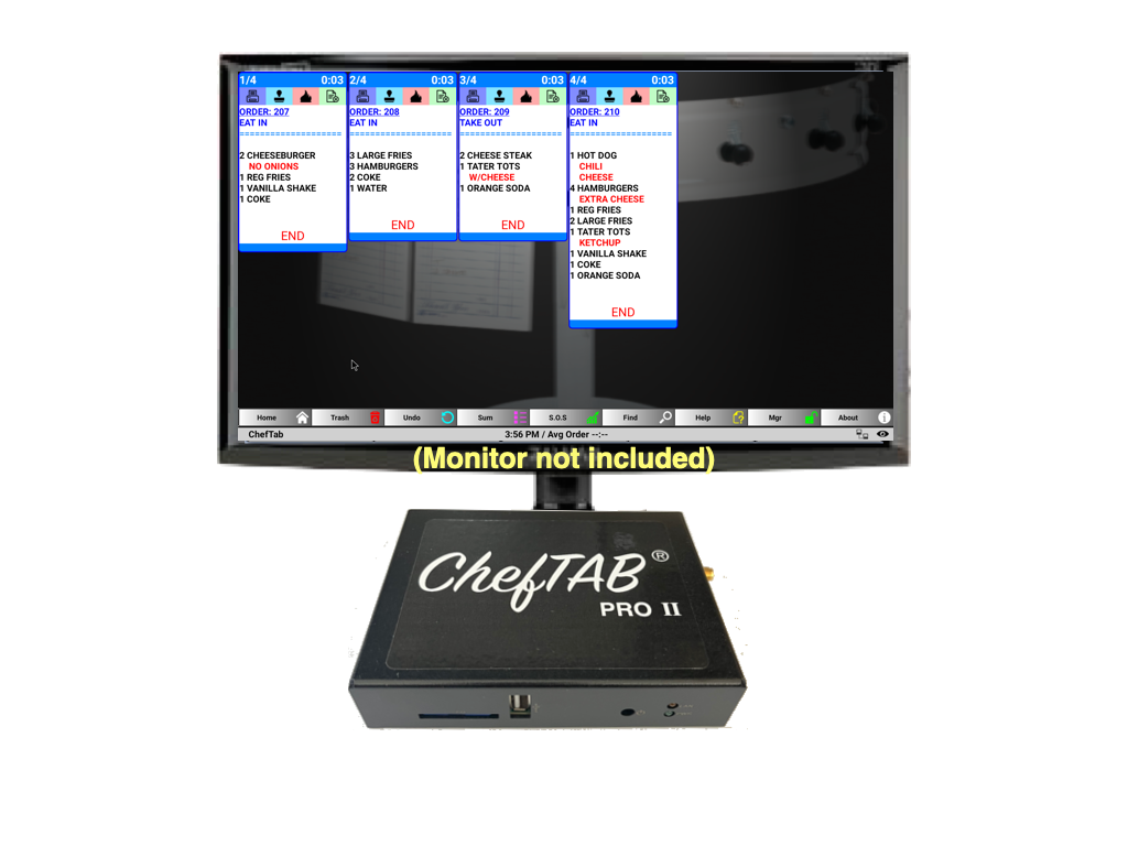 ChefTab Pro II Touchscreen Version2 YR WARRANTY INCL – Select ...